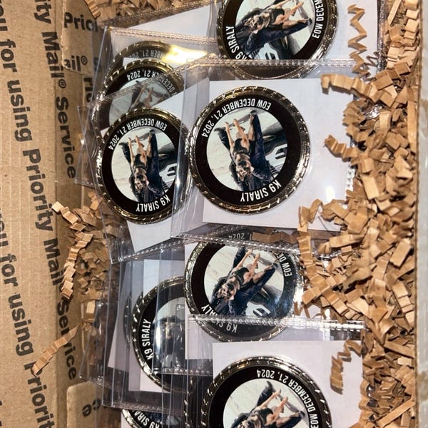 911 Dispatcher Hero Challenge Coin - Emergency Services - First ...
