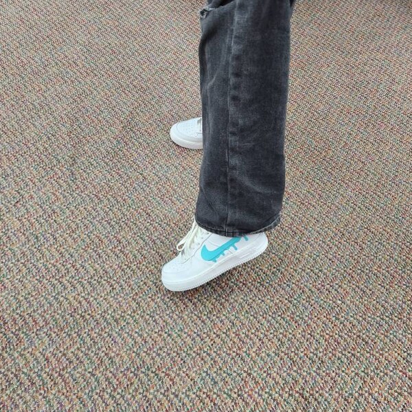 Custom Pink Color Block Nike Air Force 1s Low - Etsy