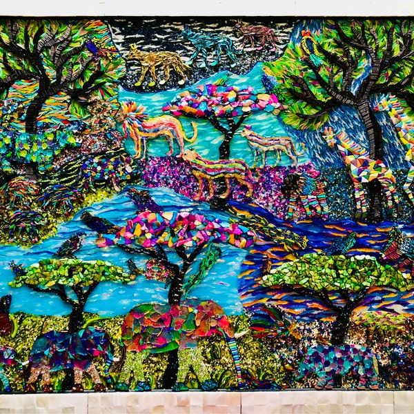 TEENY TINY Dots Lot of 100 Dichroic Fused Glass Cabs for Glue-on ...