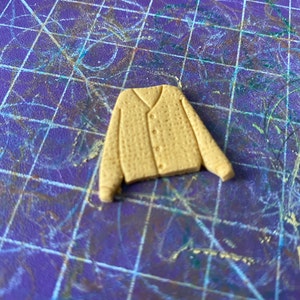 Knitted Sweater Clay Texture Roller, Winter Polymer Clay Texture Roller ...