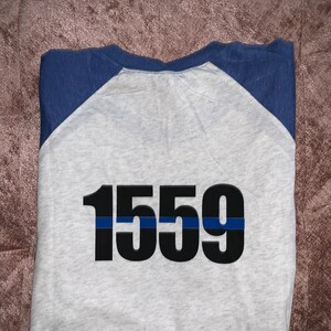 Police Week Shirt Back the Blue Shirt Personalized Police - Etsy