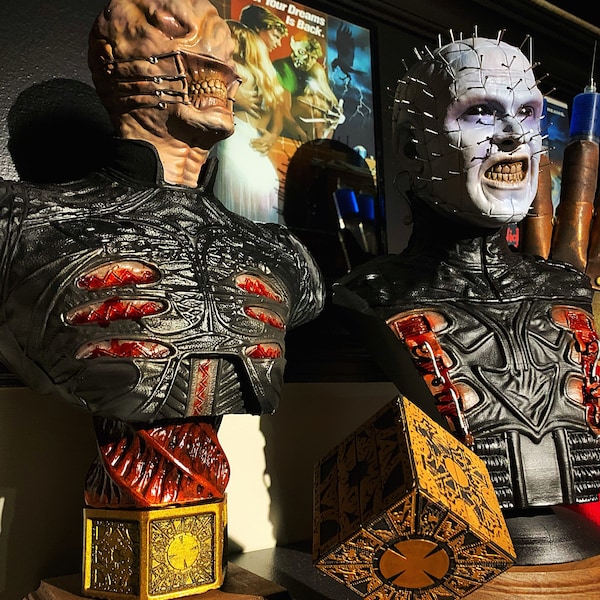 Hellraiser Chatterer Bust Statue Horror - Etsy