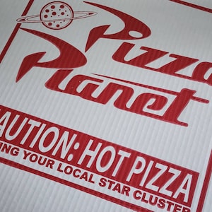 Pizza Planet Pizza Boxes for Party Events and Collectors - Etsy