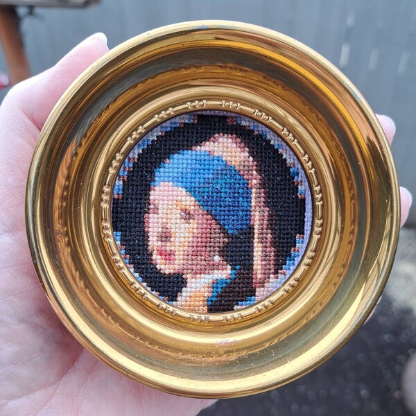 21 Mini Art Cross Stitch PDF Patterns Set, Mini Masterpieces Van Gogh ...