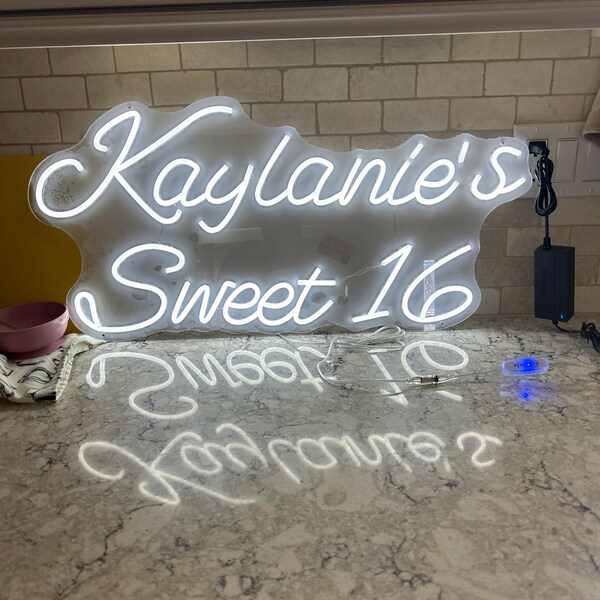 Challenge Creates Change Neon Sign, Custom Motivational Quotes LED Neon ...