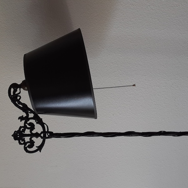 Custom Vintage GE Electric Meter Lamp on Oak Base - Etsy