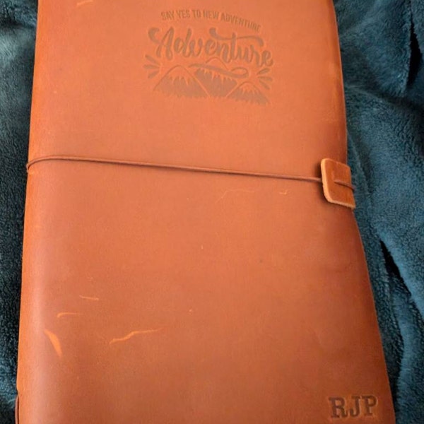 Custom Leather Journal | Personalized Handmade Travel Leather Bound ...