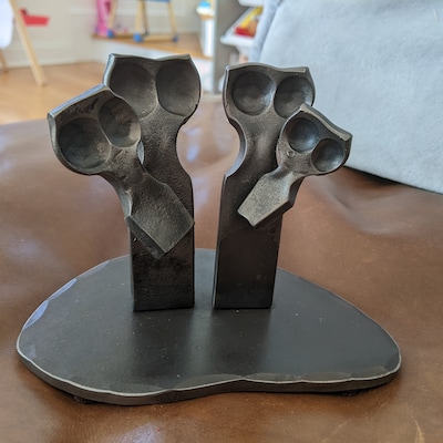 Little Iron People. A Custom Family Sculpture Hand Forged by a ...