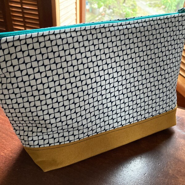 Esme Zip Pouch, PDF PATTERN, Knitting Project Bag, Travel Pouch - Etsy