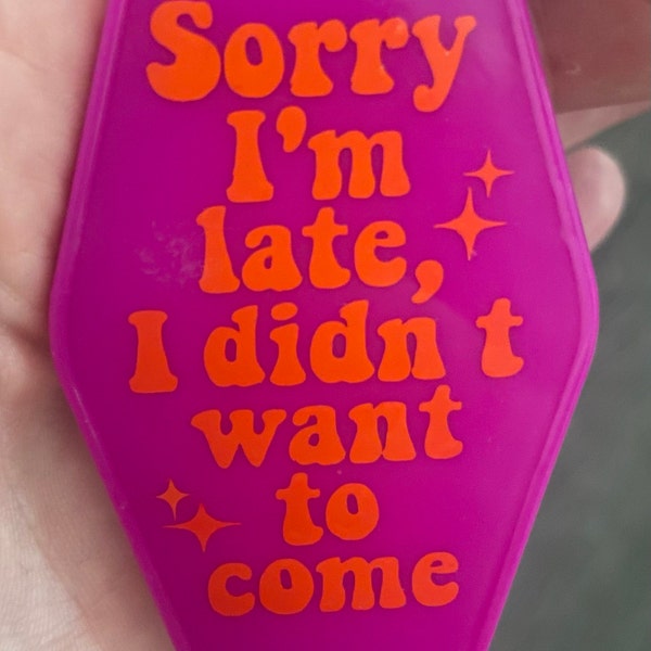 Motel Retro Keychain | Funky Keychain | Retro Keychain | Gifts for Her ...