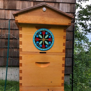 Compass Rose Hex Sign PA Dutch Style Designed for Clear - Etsy