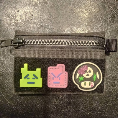 Rick & Morty Butter Robot Ranger Eye Patch Rubber Velcro Moral Patch ...