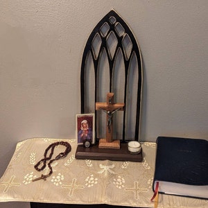Altar Cloth Catholic Christian Home Green 2 Sizes Liturgical Runner ...