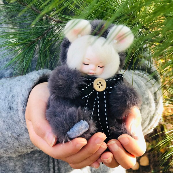 Teddy Doll Bunny Pattern in PDF for Beginners.sewing Teddy.teddy Doll ...