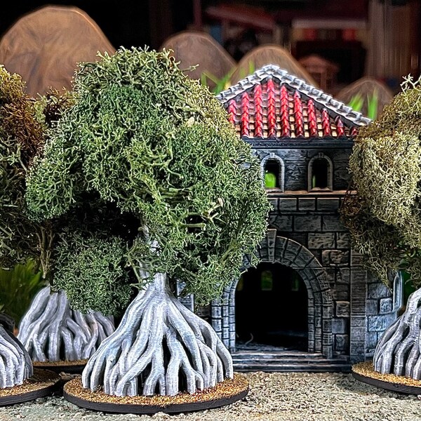 Time Warp - Mangrove Tree 28mm 32mm Wargaming Tabletop Scatter Terrain ...