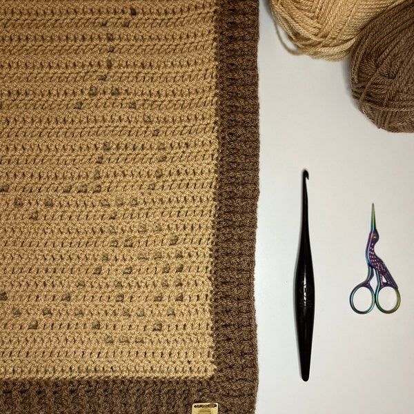 Arthur Blanket | Filet Crochet Blanket Pattern | Baby Blanket Crochet ...