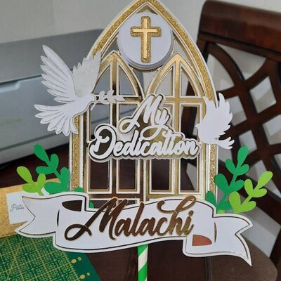 Basic Cake Topper File Cut File Cake Topper Frames for - Etsy