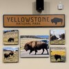 Buffalo Yellowstone National Park Wood Sign, Personalized Favorite Park ...