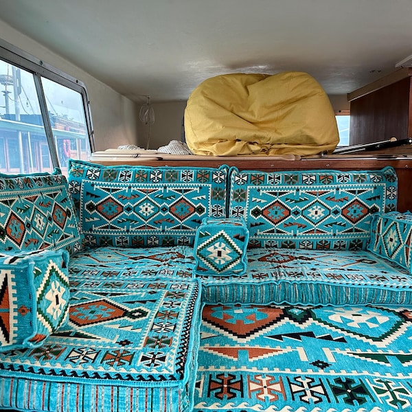 Arabic Majlis Set, Floor Sofa Seating, Floor Cushion Set, Reading Nook ...