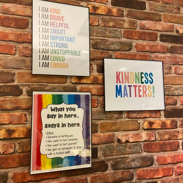 The Future of the World is in This Classroom, Positive Classroom Art ...