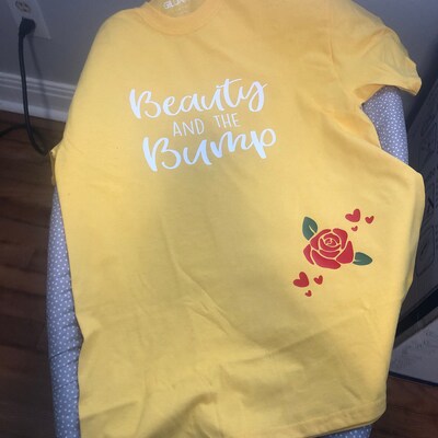 Beauty and the Bump SVG Cutting File Ai Dxf and PNG - Etsy