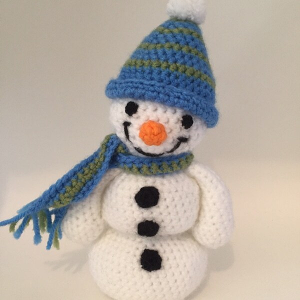Frosty, Freezy and Fred - Snowman Amigurumi Crochet Pattern - Etsy