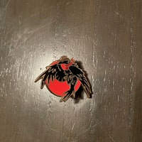 Crow Cowboy "yeecaw" Enamel Pin - Etsy