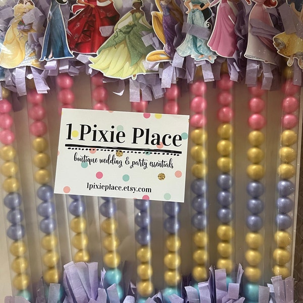 Princess Candy Favors - Set of 10 - Princess Birthday Party, Candy ...