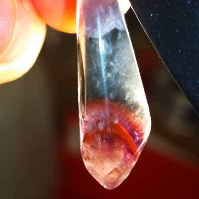 Skeletal Elestial Quartz Crystal Scepter Wand Point,terminated,mineral ...