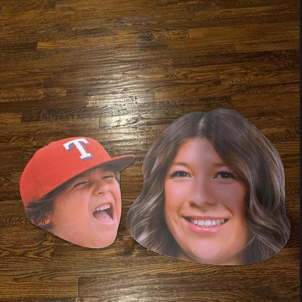 1pc, Custom Big Head on a Stick, Funny Face Cutout for Wedding ...