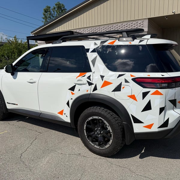 Leopard Print JDM Car Decal Sticker / Leopard Print Side Vehicle Wrap ...