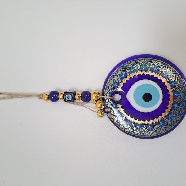 Large Round Bead, Large Evil Eye Decor, Turkish Eye Hanging, Greek Eye ...