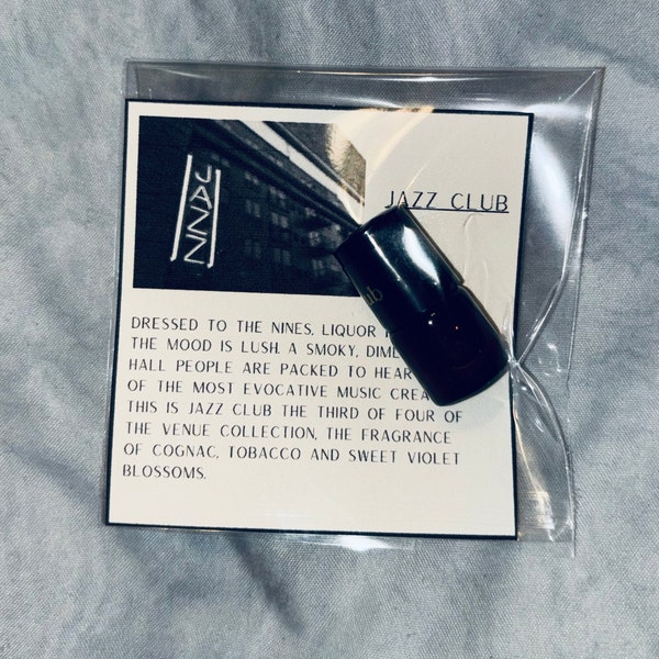 Jazz Club Parfum ~ Venue Collection - Etsy