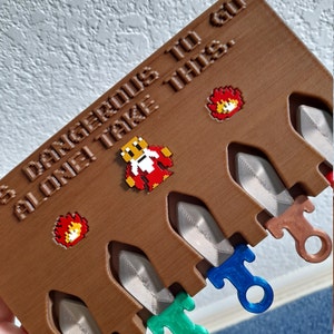 Legend of Zelda Zelda Key Holder Gift Ideas Gaming - Etsy