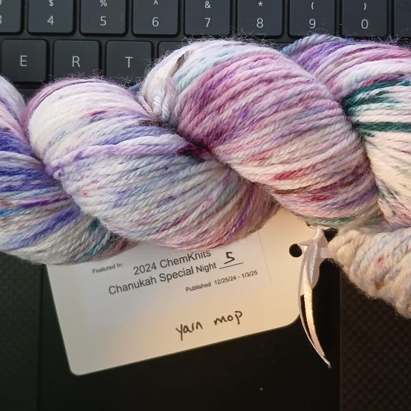 Variegated Yarn Mop DK Weight Yarn (100% Superwash Merino) Hand Dyed in ...