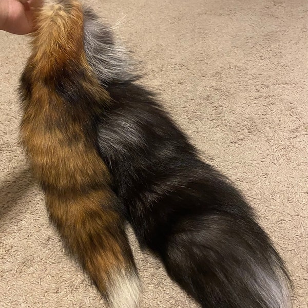 Choose Your Own, Real Fur Red Fox Tail Keychain With Swivel Clasp ...