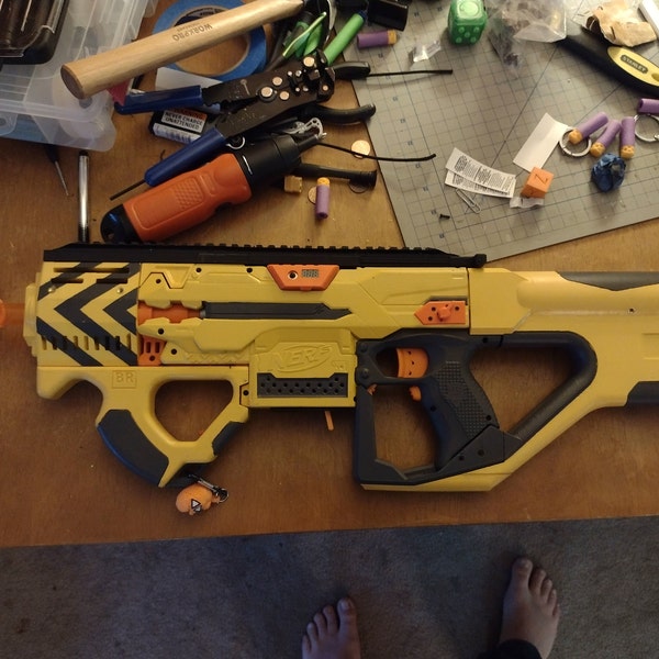 Nerf Retaliator / Recon centaurus Body Kit DIGITAL FILES - Etsy