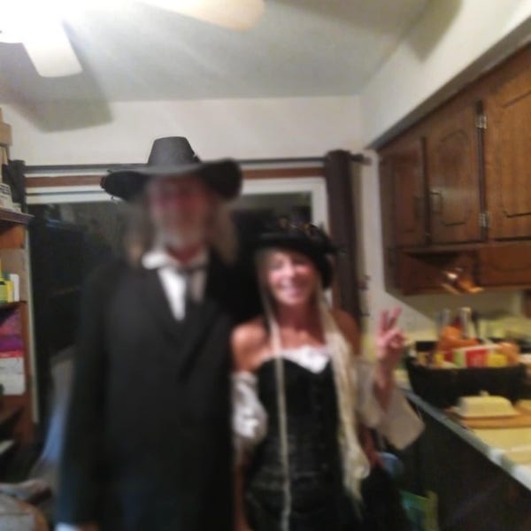 Black Steampunk Spikes Dark Lens Gold Goggles Military Captains Hat ...