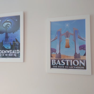 Warcraft Bastion Travel Poster, Shadowlands, Print A3, Wow, Game Art ...