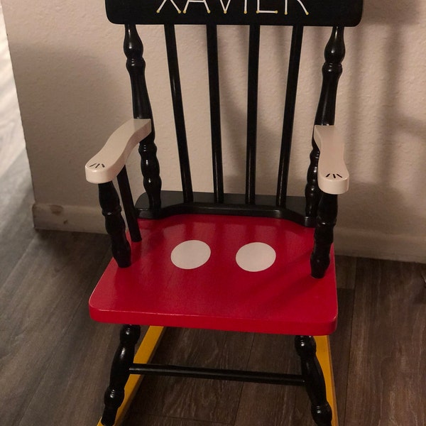 Mickey Mouse - Mickey Mouse Rocking Chair - Mickey Mouse Nursery ...