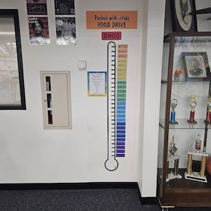 PRINTABLE Really Big Goal Thermometer, Printable Goal Chart, Really Big ...