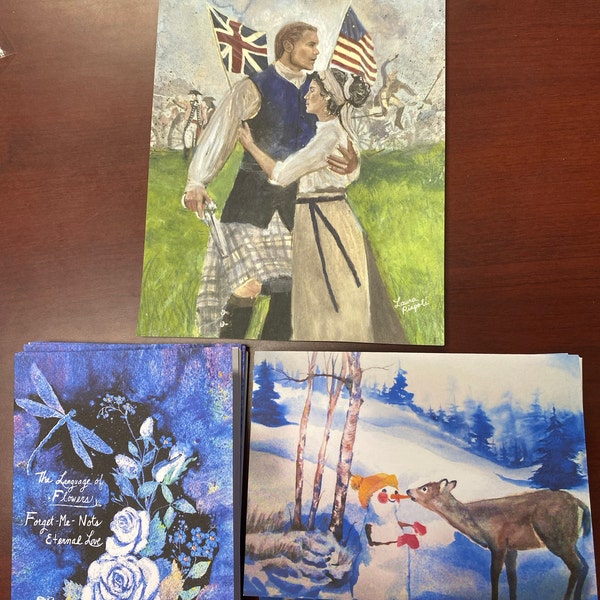 Print or Cards or Postcards of Painting by Laura Rispoli Portrait Art ...
