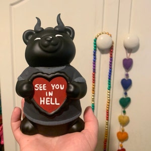 Blue Flower Demon Teacup - Etsy