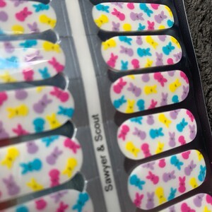 White Nail Wraps 100% Nail Polish Stickers - Etsy