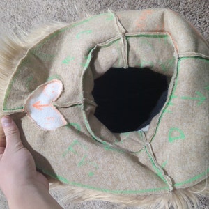 Fursuit Neck Pattern PDF - Etsy