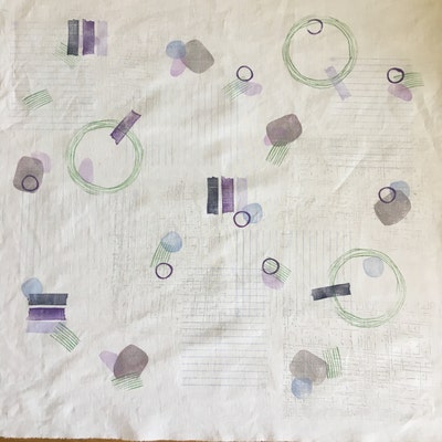 Pattern Stamp Set of 5 for Art Journaling, Shape Rubber Stamp Set for ...