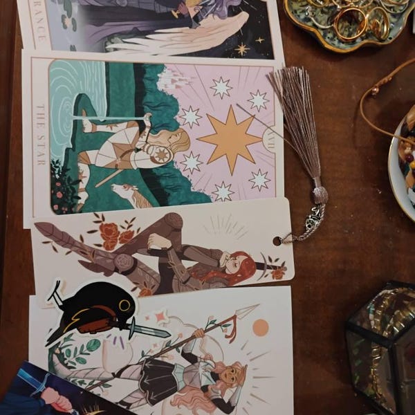 5x7 Print - Aurora and Alyce From MALICE | Original Art, Drawing, Wall ...