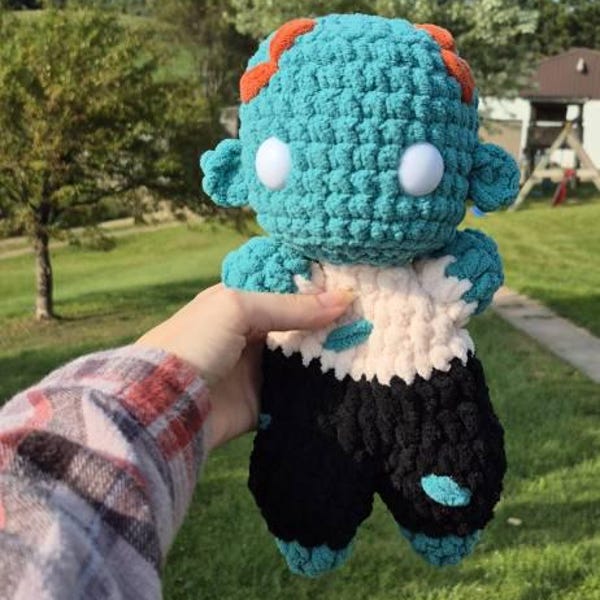 Zeek the Zombie Amigurumi Crochet Pattern | Beginner Friendly (PDF ...