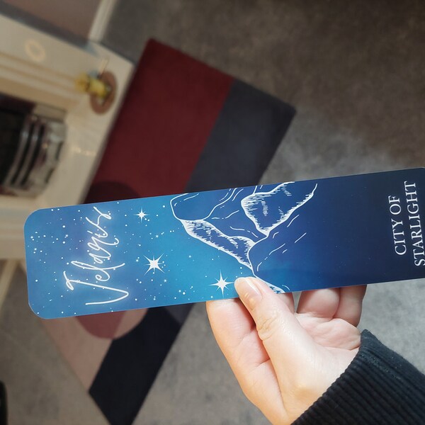 Acotar, Bookmark, Official Velaris// Acotar Merch, Sarah J Maas ...