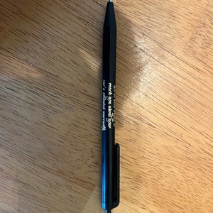 Custom Personalized Clear Stick Pens With Matching Trim & Imprint ...